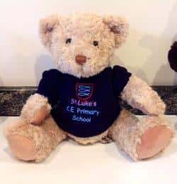 Personalised Embroidered School Teddy Bear | School Bears