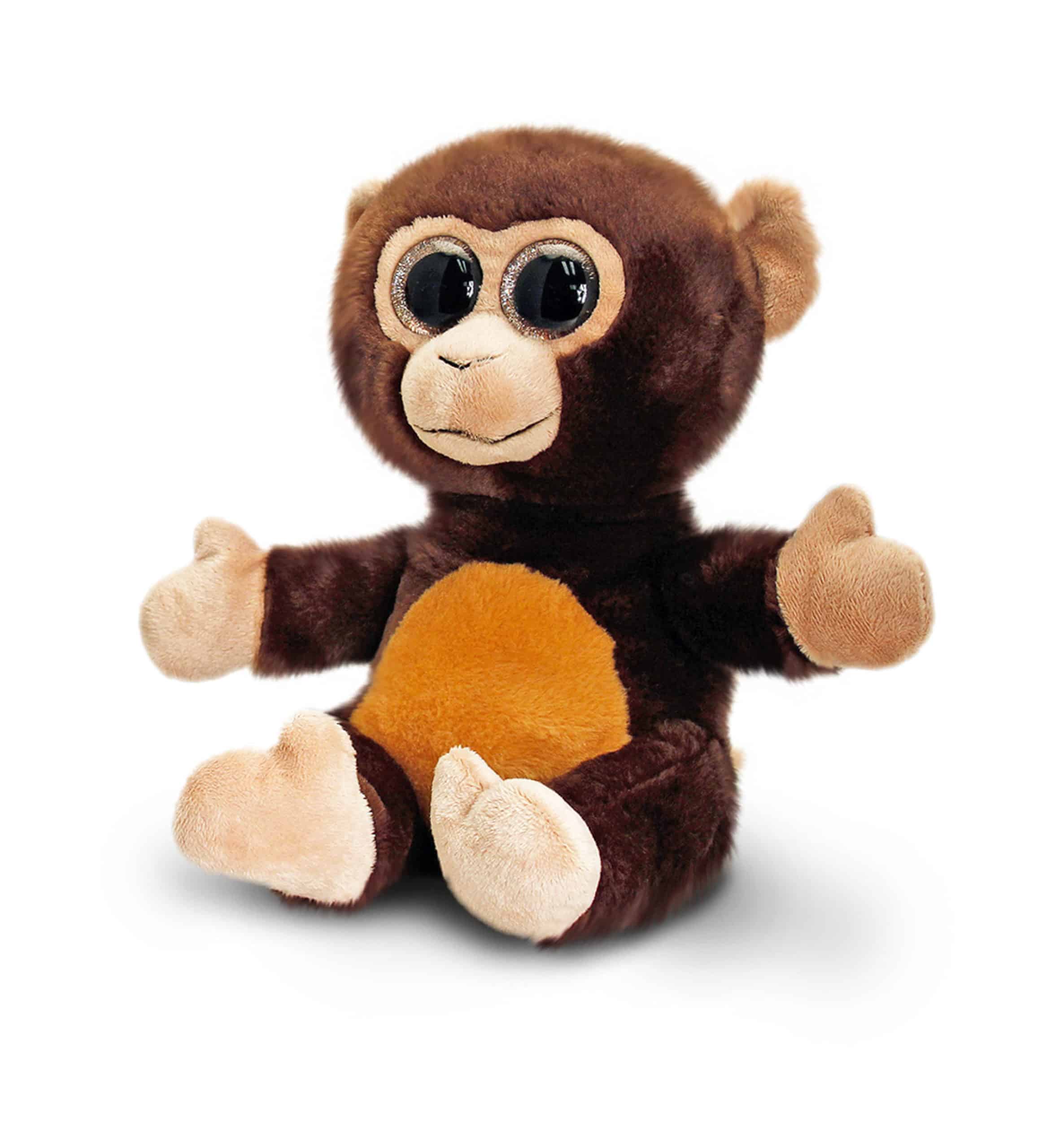 Personalised Sparkle Eyes Monkey Teddy - Say it with Bears