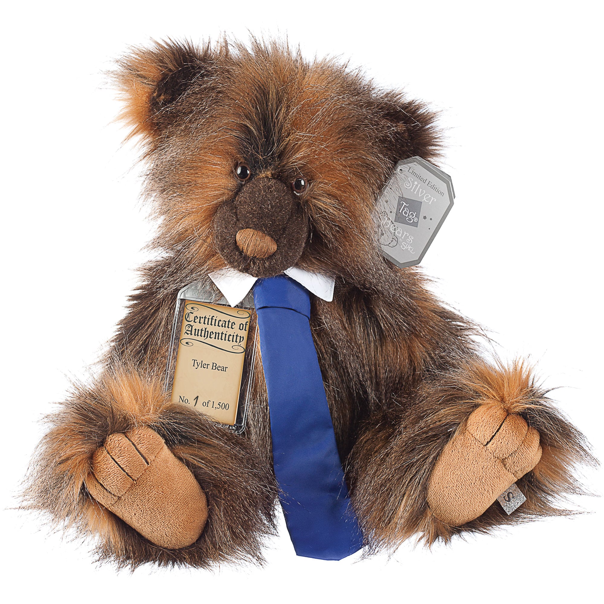 Tyler Silver Tag Bear - Collection 4 - Say it with Bears